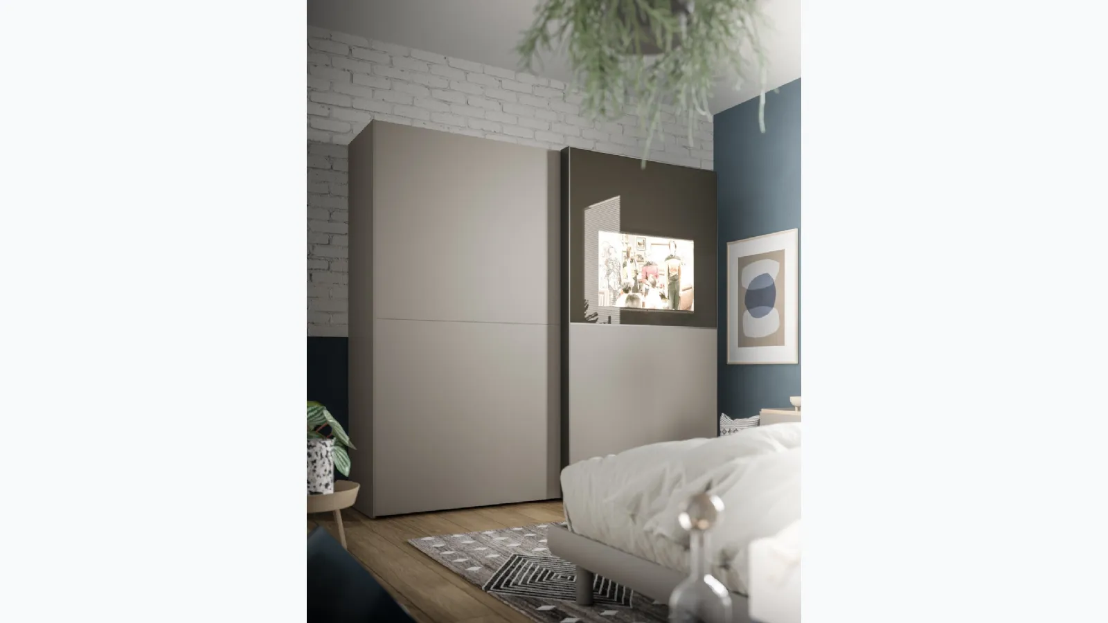 Armadio con TV integrata Gala di SantaLucia